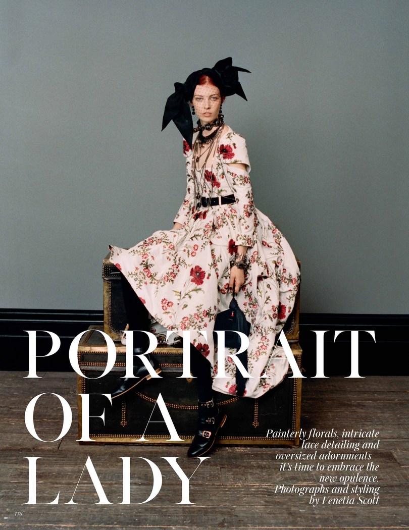 British Vogue, Portrait of a Lady | Venetia Scott | CLM