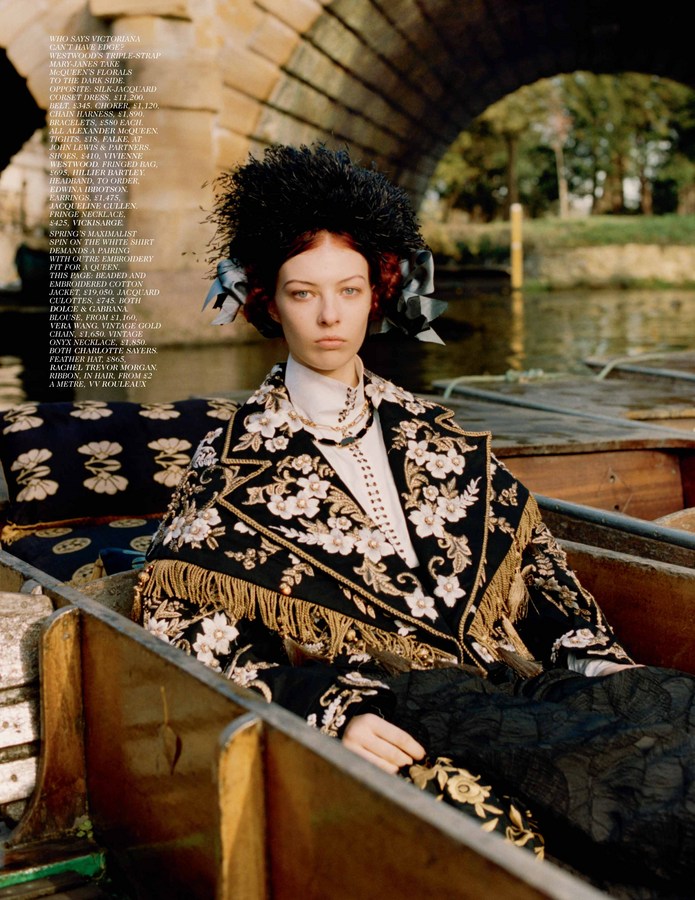 British Vogue, Portrait of a Lady | Venetia Scott | CLM